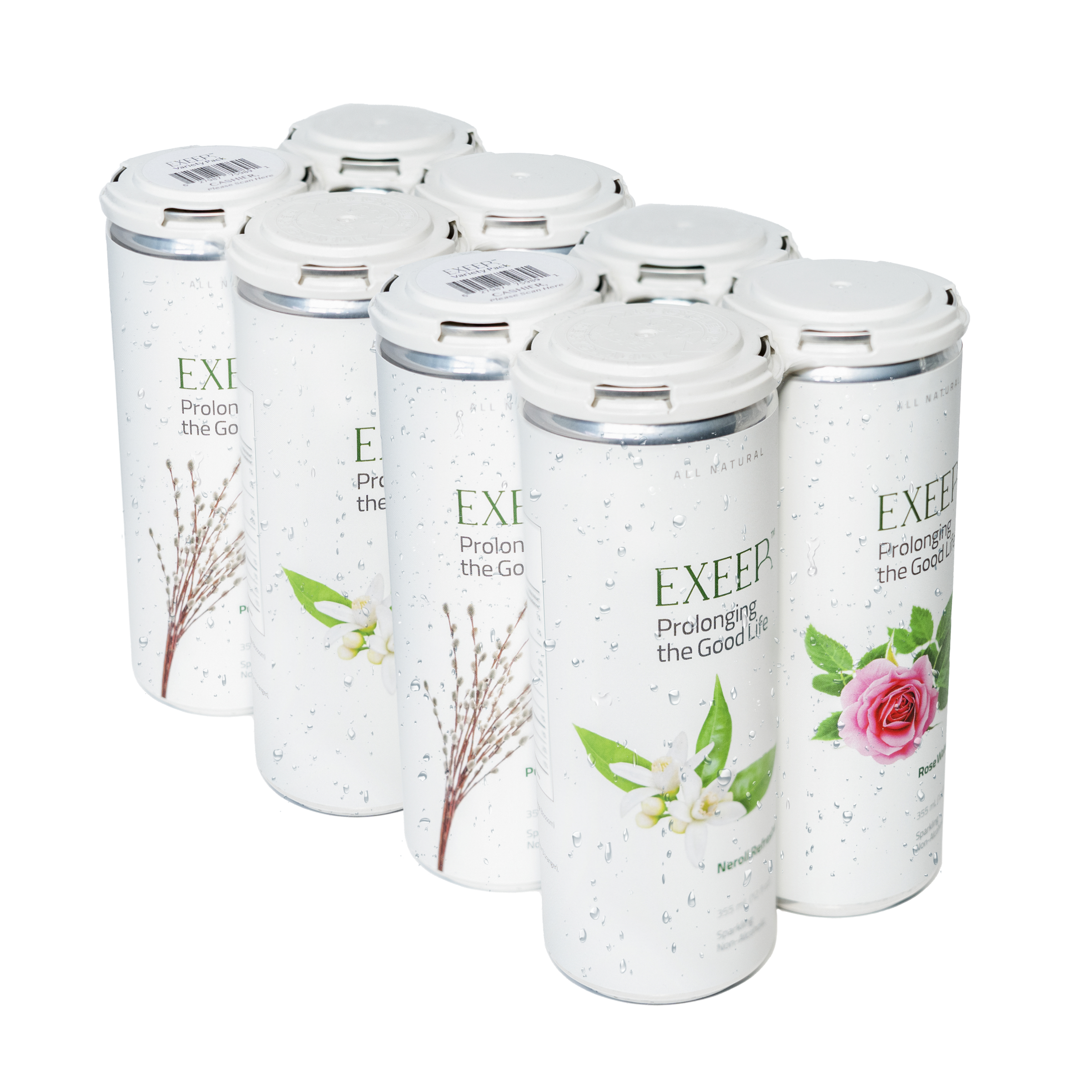 Exeer Sparkling Variety Pack of 8 – Exeer Botanical Beverages